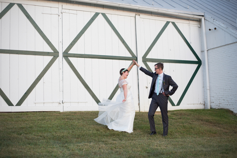 Barn at Springfield Farm Wedding | Christa Rae Photography