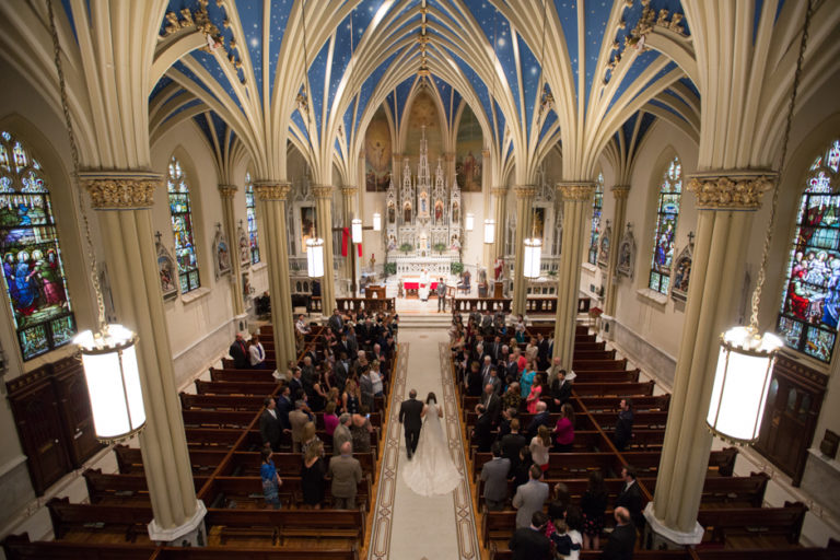 St. Mary’s Church Wedding and Reception at USNA Officer’s Club | Ali ...