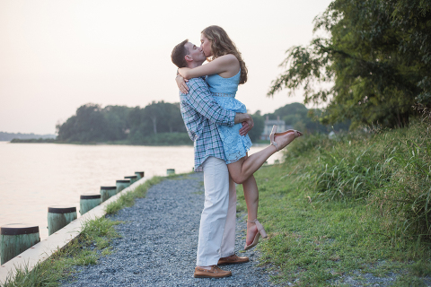 Quiet Waters Park Engagement | Christa Rae Photography