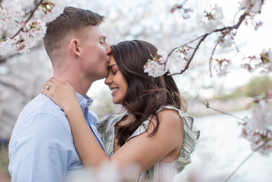 D.C. Cherry Blossom Engagement Session | Christa Rae Photography